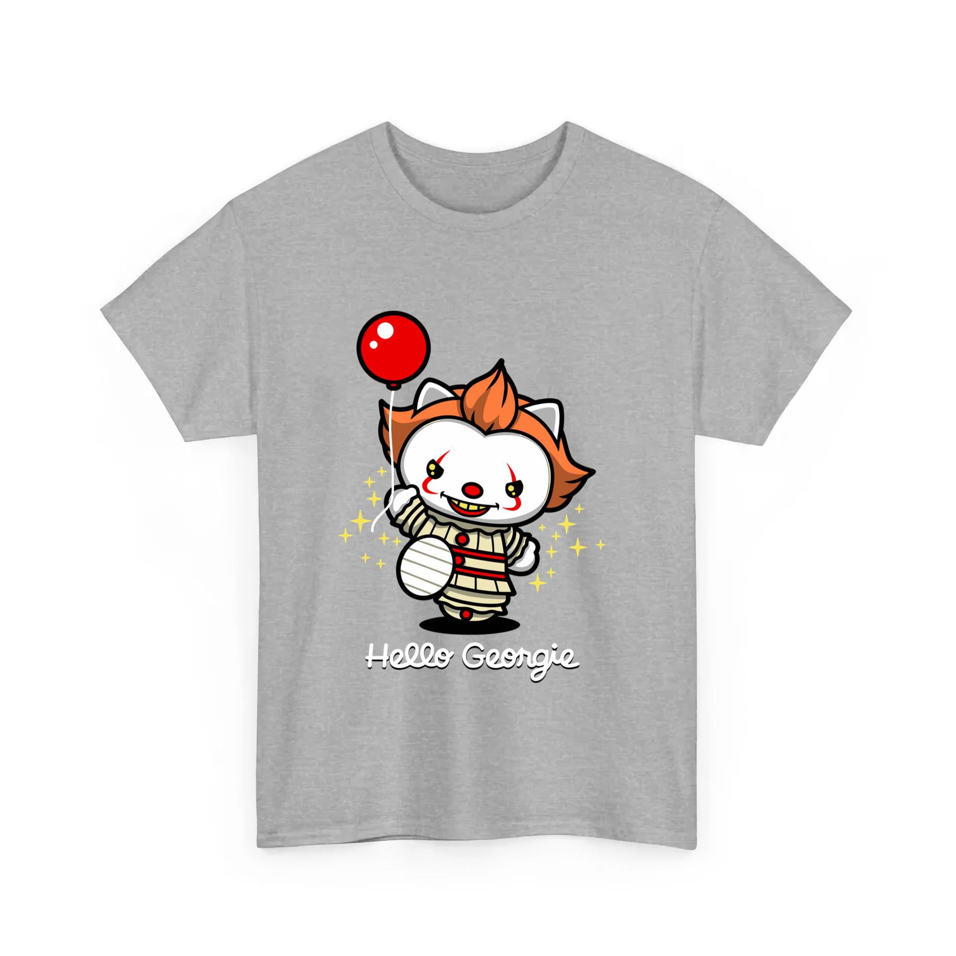 Creepy Cat Halloween Shirt – Horror-Inspired Graphic Tee, S-3XL ...
