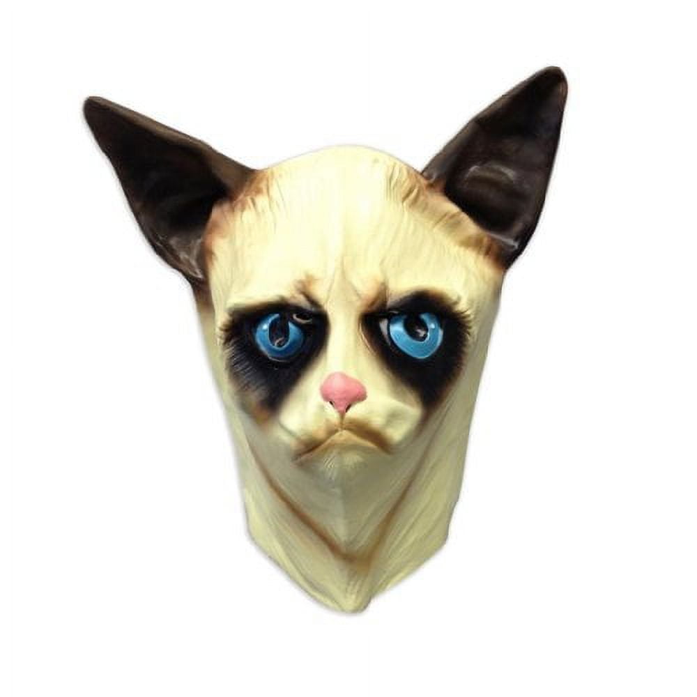 Creepy Cat Mask - Funny Animal Masks - Off the Wall Toys - Walmart.com