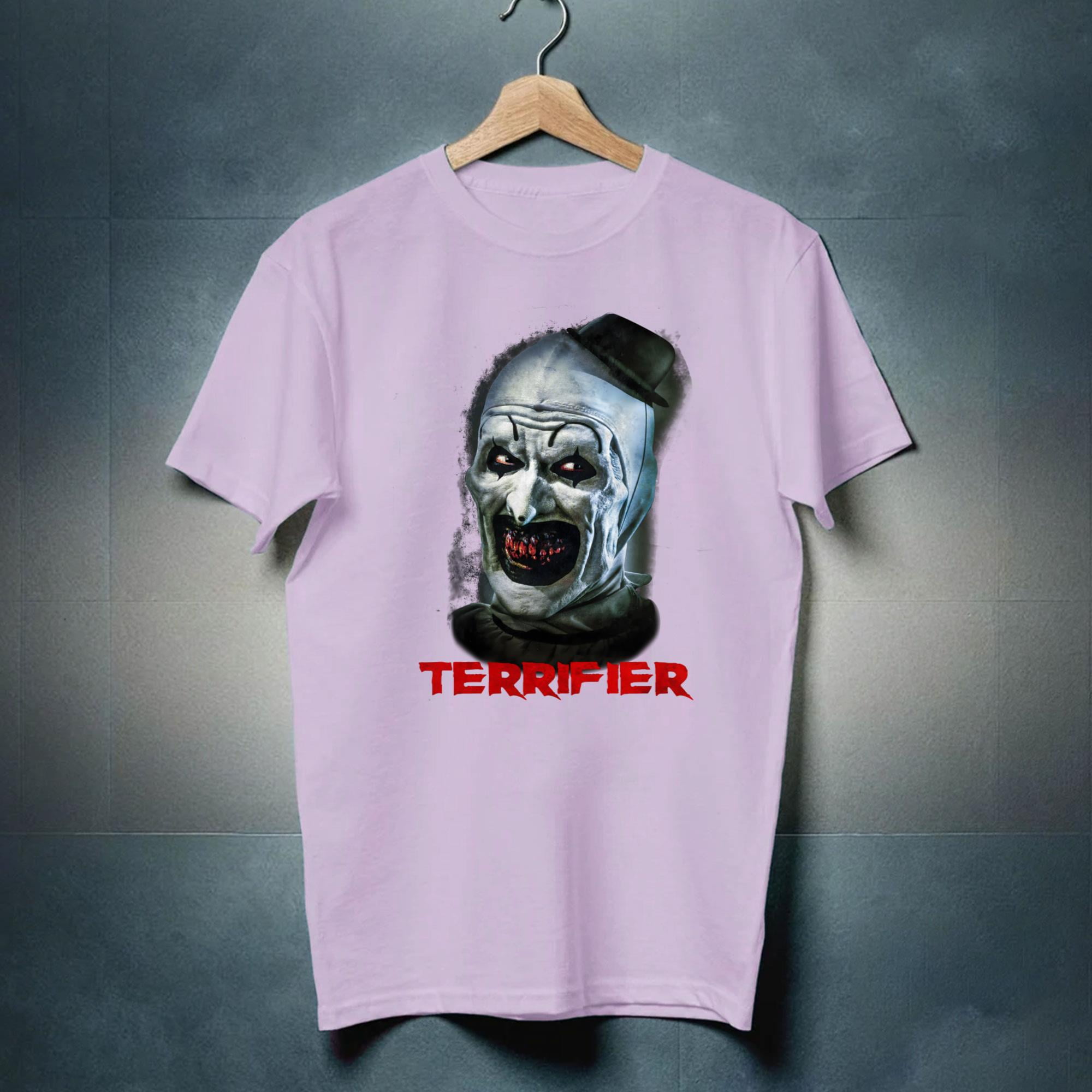 Creepy Clown Slasher Tribute Shirt, Retro Cult Horror Graphic Tee ...