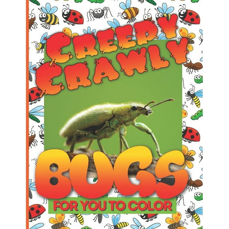 creepy crawly coloring pages