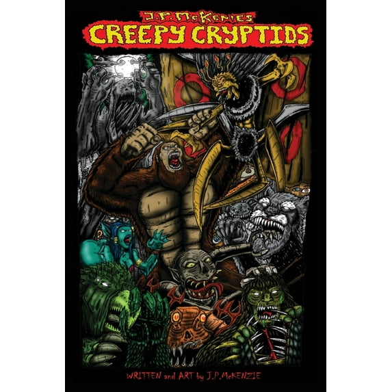 Creepy Cryptids, (Paperback) - Walmart.com