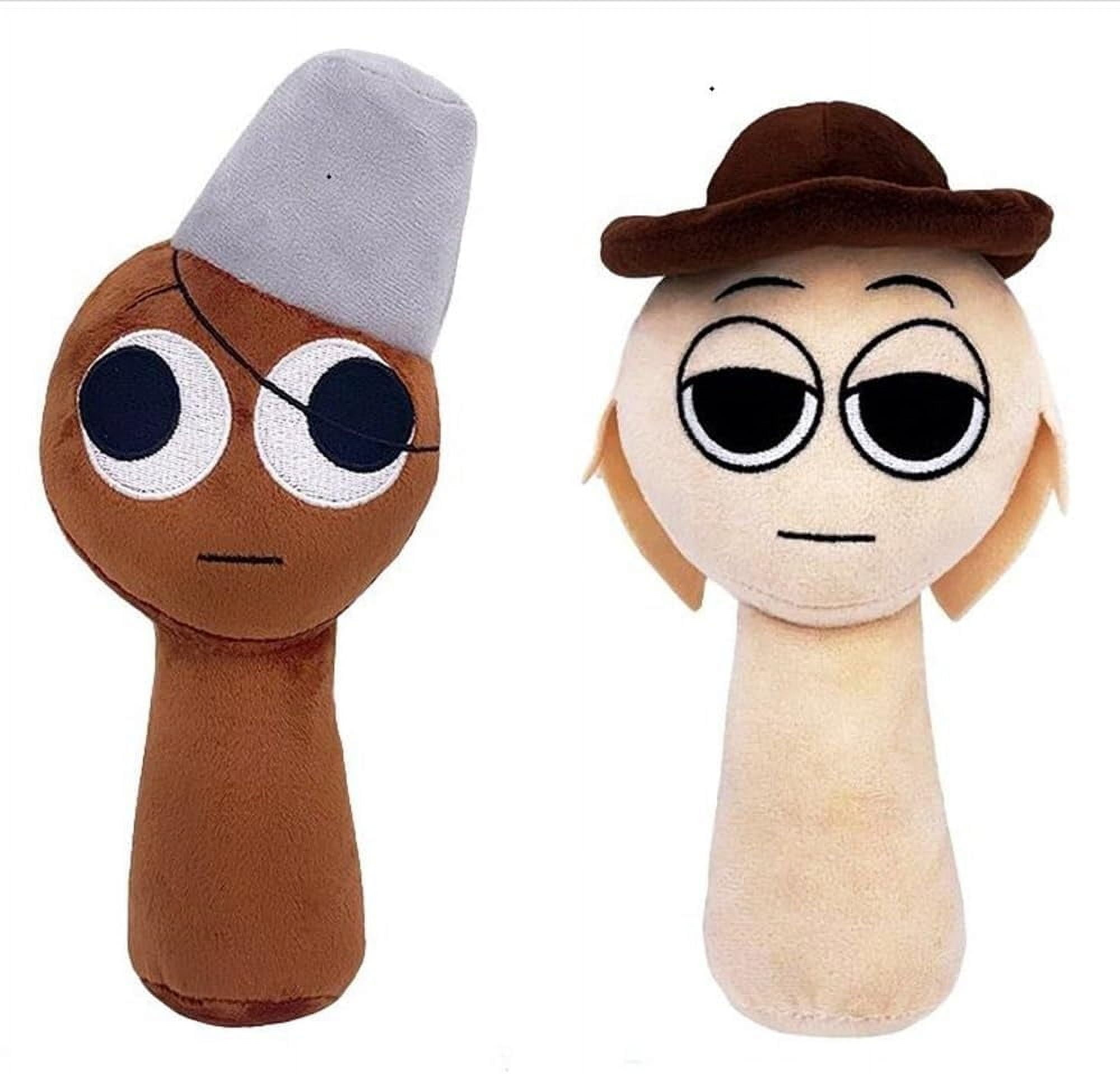 Creepy Cute Incredibox Sprunki 8" Plush – Soft Horror Game Stuffed ...