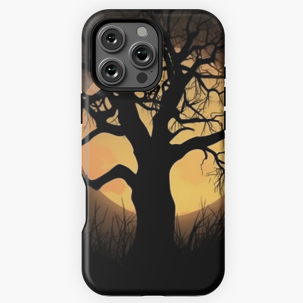Creepy Dead Oak Tree Phone Case for iPhone 16 15 14 13 12 11 Pro Max ...