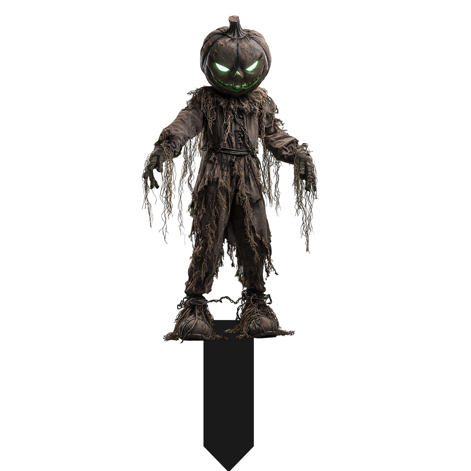 Creepy Doll Zombie Scarecrow Stake for Halloween for Halloween Outside ...