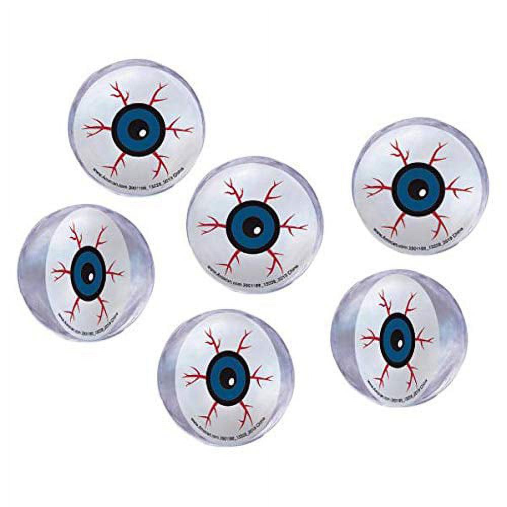 Creepy Eyeball Bounce Balls- 6 pcs. - Walmart.com