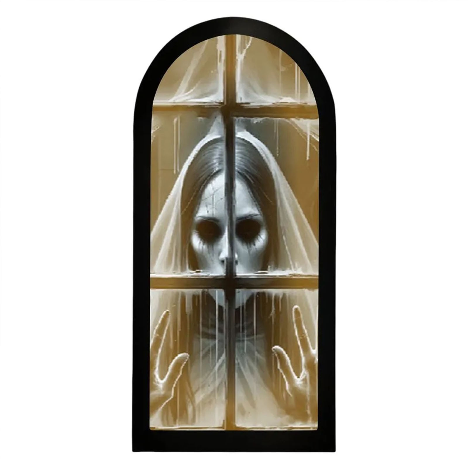 Creepy Eyes LED Novelty Mirror for Halloween Haunted House Indoor ...