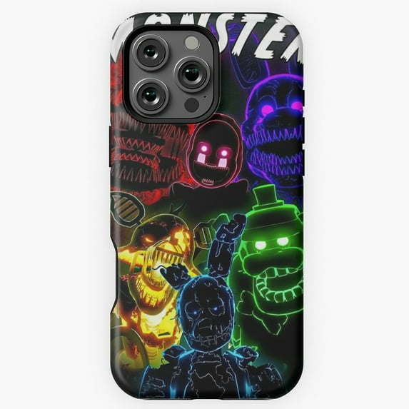Creepy Game Inspired Pattern iPhone Case 17 16 15 14 13 12 11 Pro Max ...