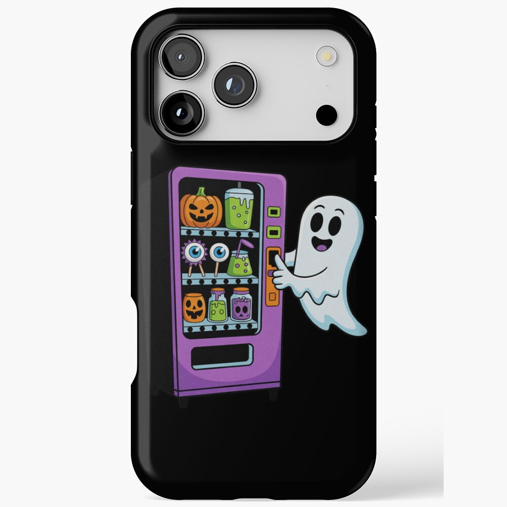 Creepy Ghost Haunted Vending Machine Retro Themed Art Phone Case for ...