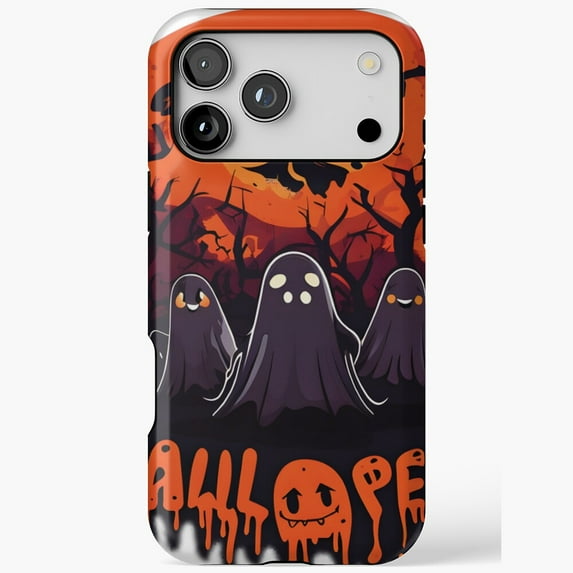 Creepy Halloween Collection with Creepy Ghosts Art Case for iPhone 11 ...