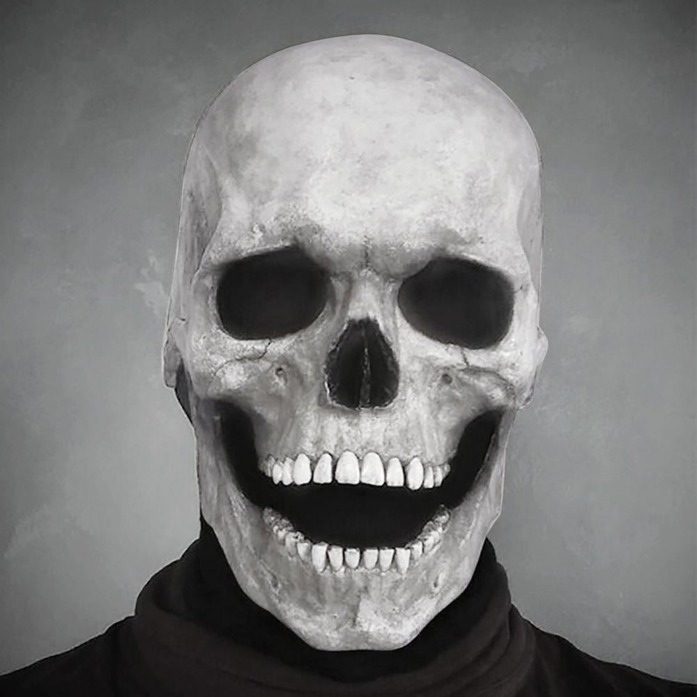 Creepy Halloween Masks for Adults Smiling Demon Scary Ghost Mask ...