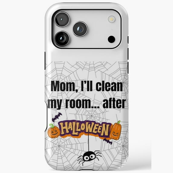Creepy Halloween Pumpkins Cobwebs Funny Design Phone Case for iPhone 11 ...