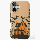 Creepy Haunted House with Flying Bats Funny Halloween Ghost Horror ...