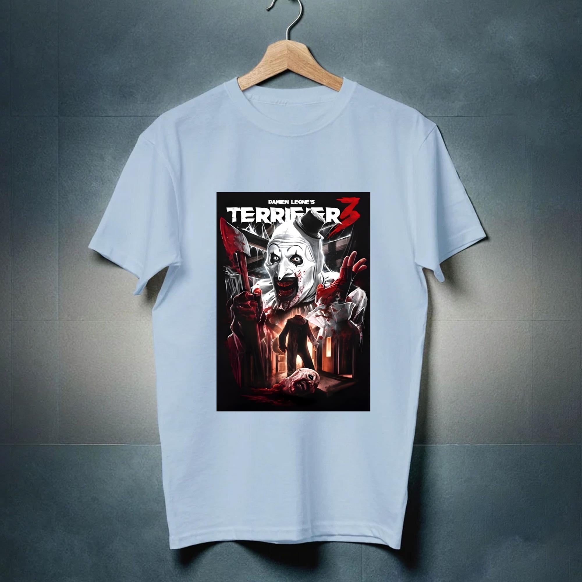 Creepy Horror Movie Heads Will Roll Graphic Tee Creepy Horror Movie ...