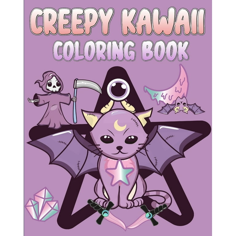 cute goth coloring pages