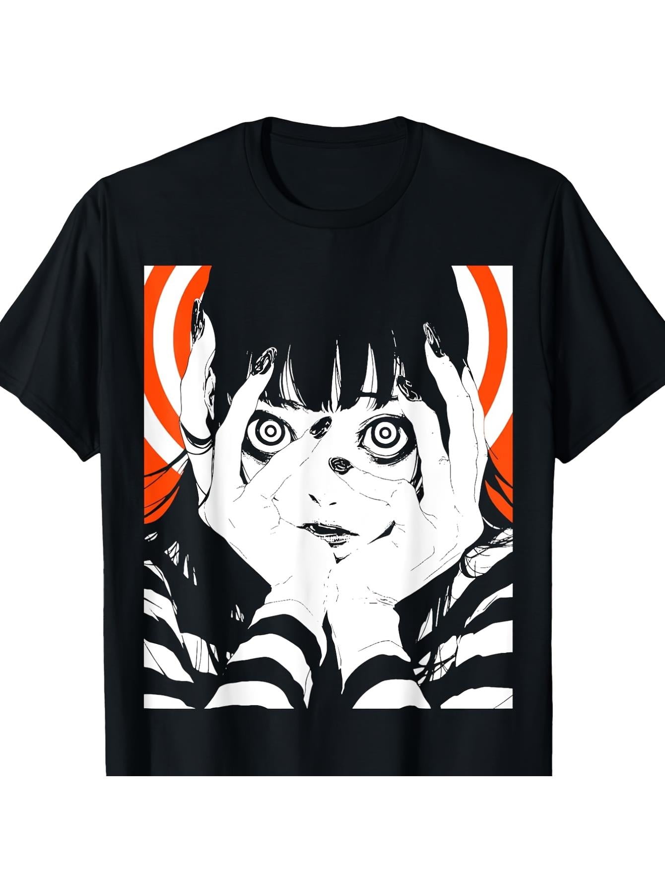 [Creepy Kawaii Goth Tee] Creepy Kawaii Goth 1pc Japanese Horror Anime ...