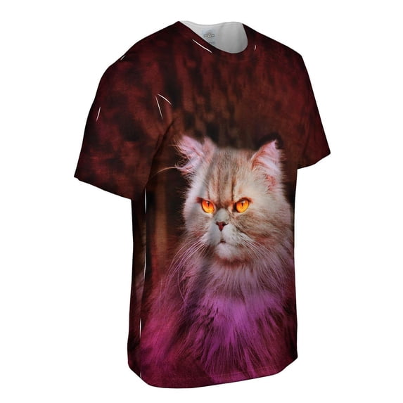 Creepy Kitten Mens T-Shirt All Over Print - Walmart.com