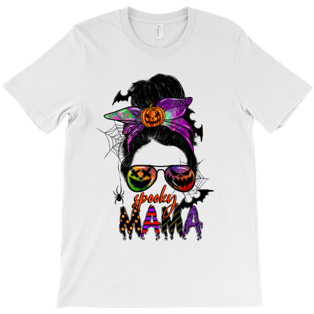 Creepy Mama, Funny Halloween Holiday Parent Graphic Tee, Mother Unisex ...