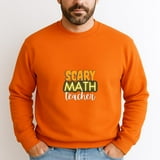 Creepy Math Teacher Halloween Costume Graphic, Funny Educator G2155 ...