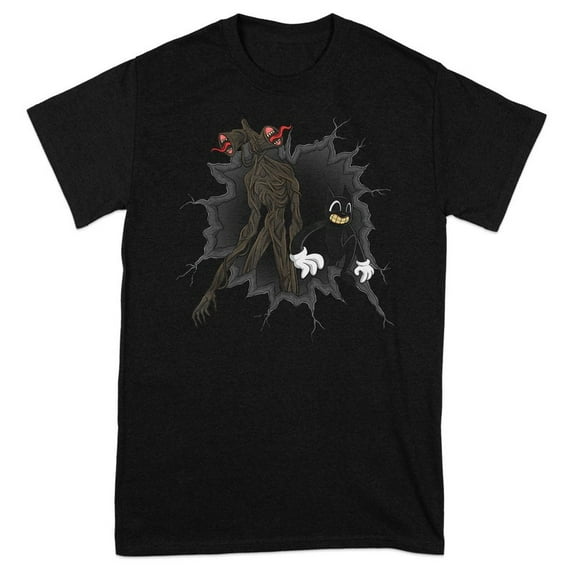 Creepy Monster Cartoon Cat Unique Horror Graphic T shirt up to 5XL ...
