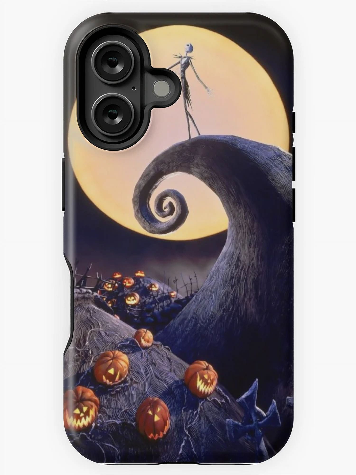 Creepy Skeleton Gothic Night Phone Case - Compatible with iPhone 11 12 13 14 15 16 Pro Max ...