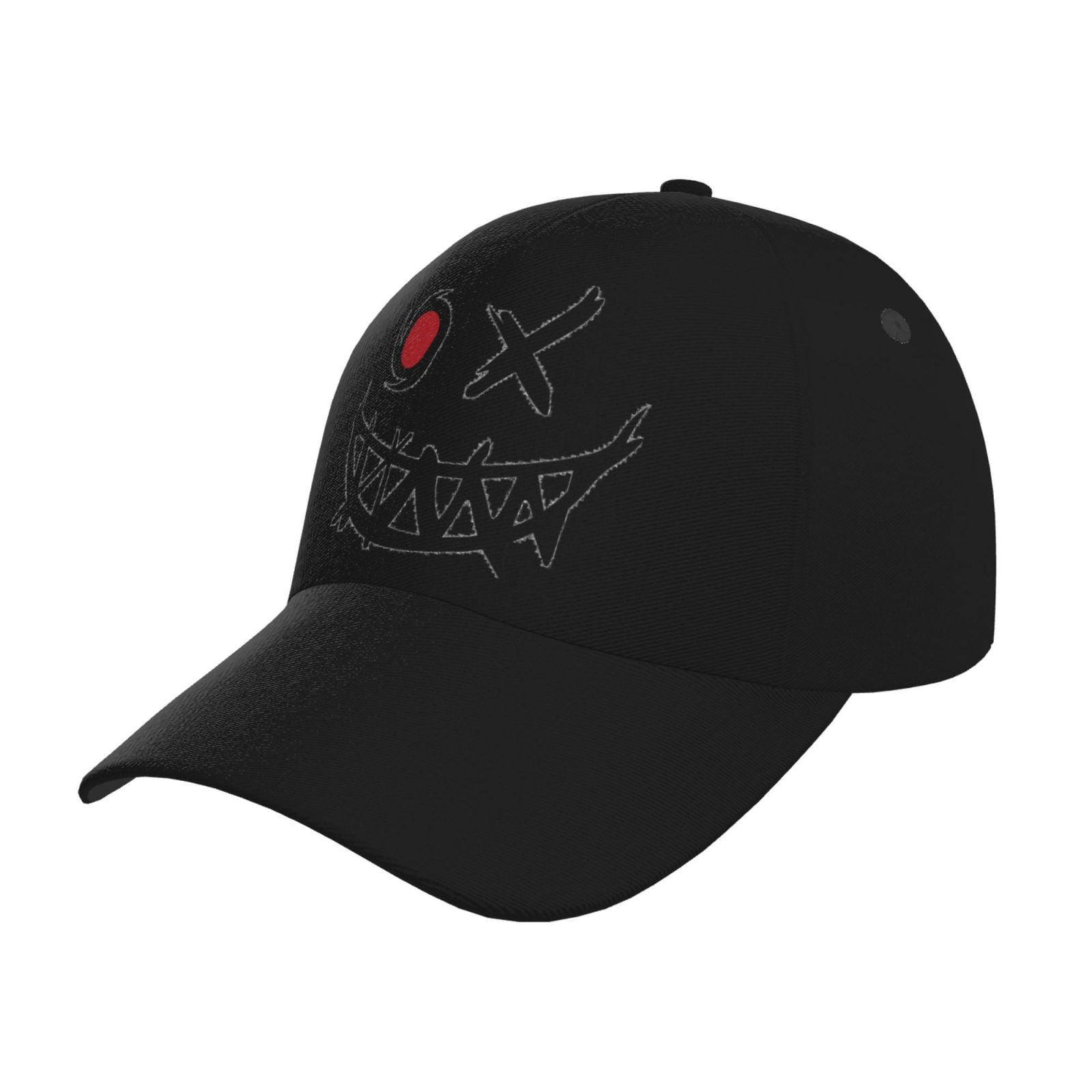 Creepy Smile Face Baseball Cap - Walmart.com