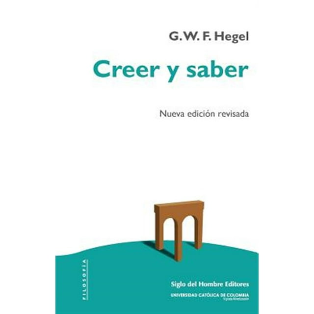 Creer y Saber: O La Filosofia-de-La-Reflexion de la Subjetividad En La ...