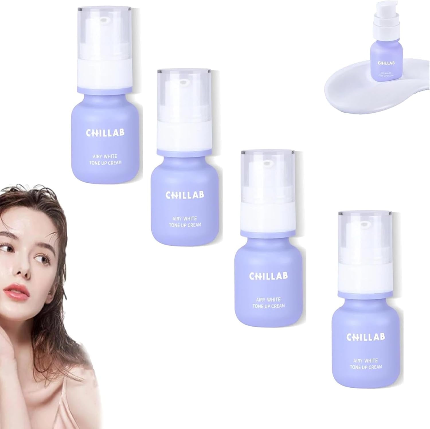 Crema Aclaradora, Airy White Tone-Up Cream Chillab, Reduces Wrinkles ...