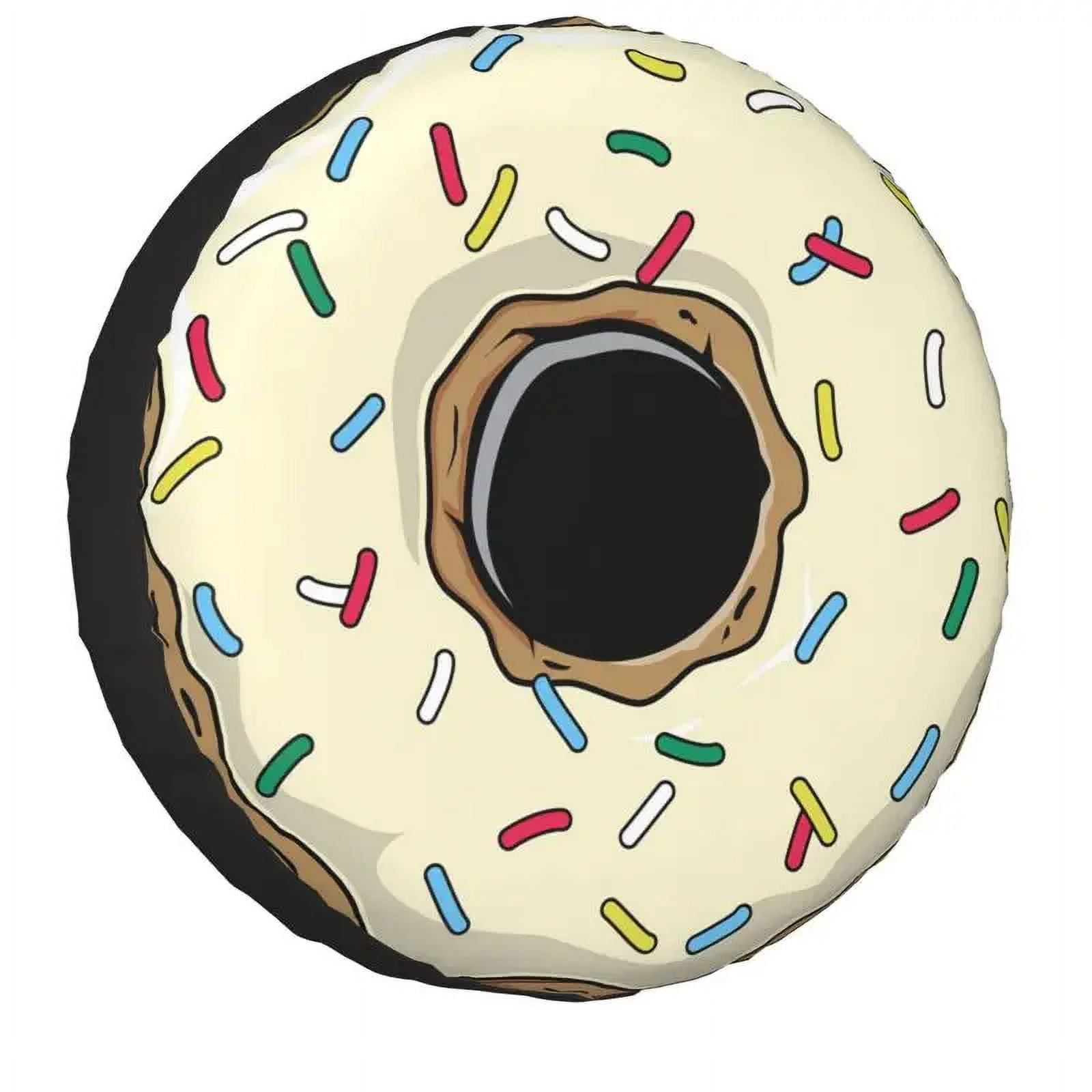Crema Donut Spare Wheel Cover for Hummer 4x4 SUV Custom Doughnut Tire Protector 14" 15" 16" 17"h ...