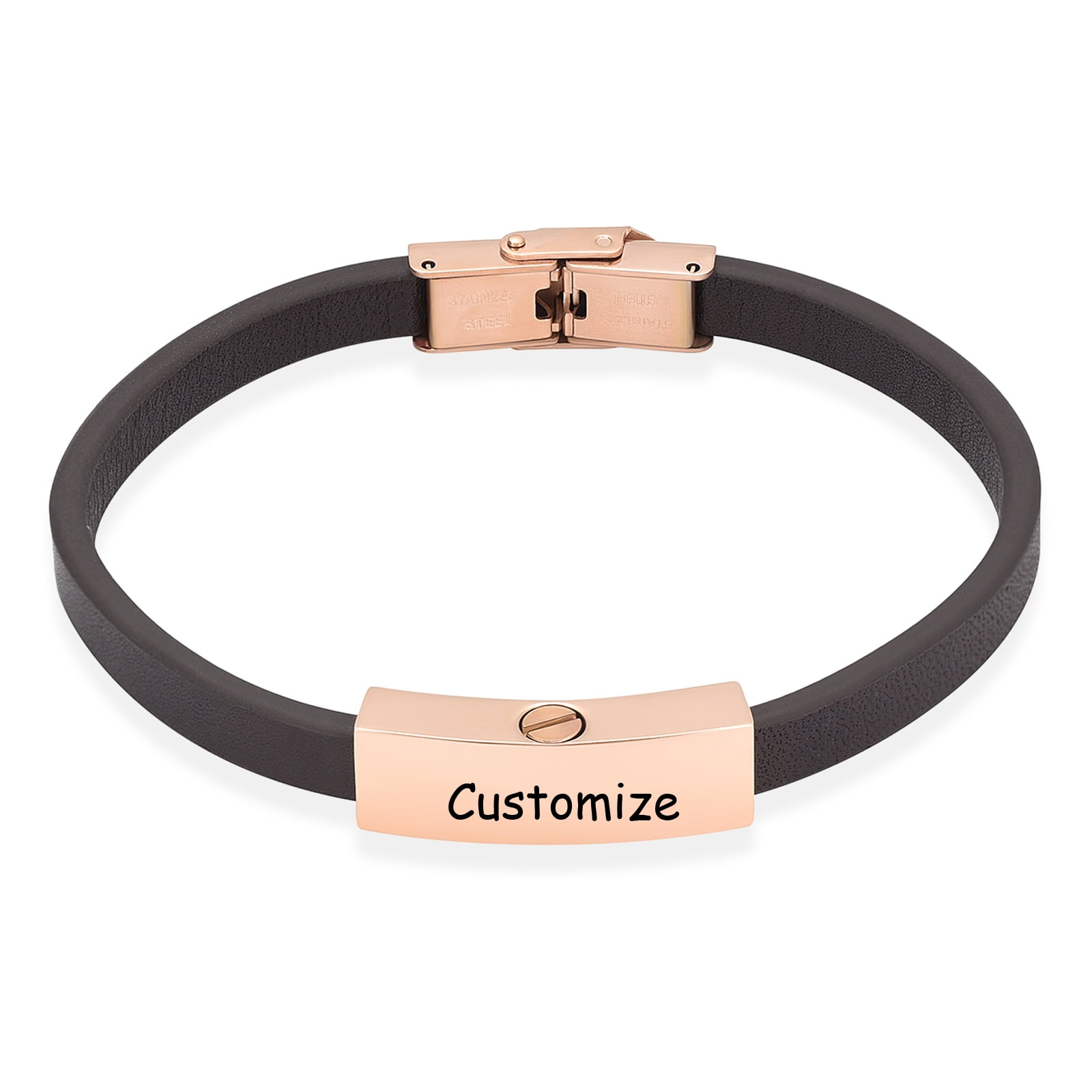 Cremation Bracelet for Ashes - Stainless Steel Urn Bracelet for Pet ...