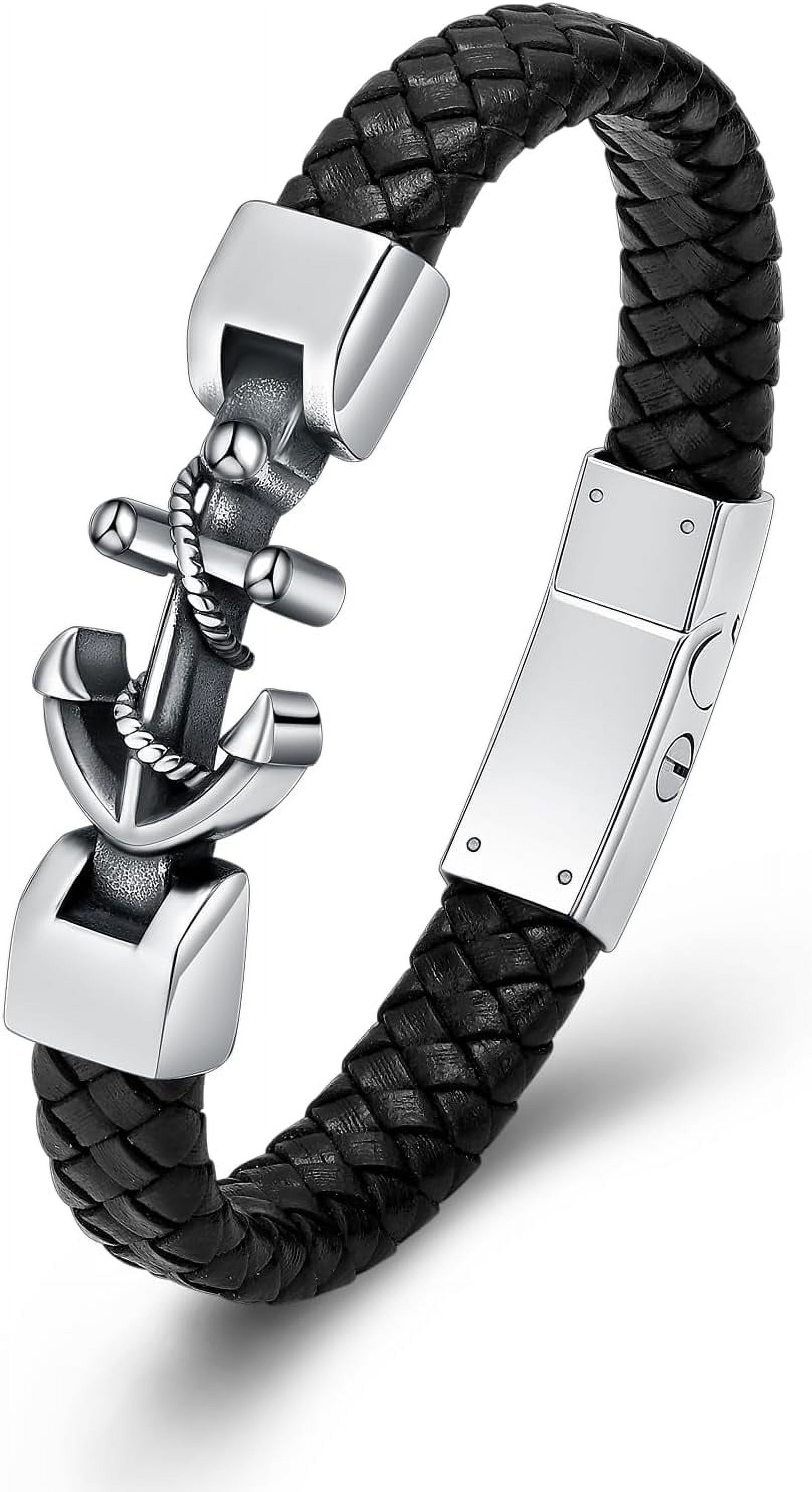 Cremation Jewelry Anchor Urn Bracelet for Ashes for Women Men Memorial Keepsake Human Cuff Ases ...