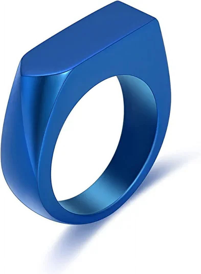 Cremation Jewelry for Ashes Geometry Simple Style Memorial Urn Ring ...