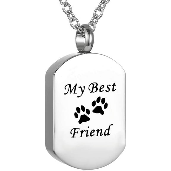 2Pcs 2 Style Cremation Urn Ashes Necklace Lotus Flower Cat Paw Ashes ...