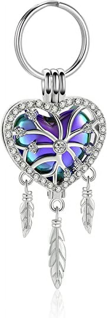 Cremation Jewelry Dream Catcher Urn Keychain for Ashes for Women Men ...