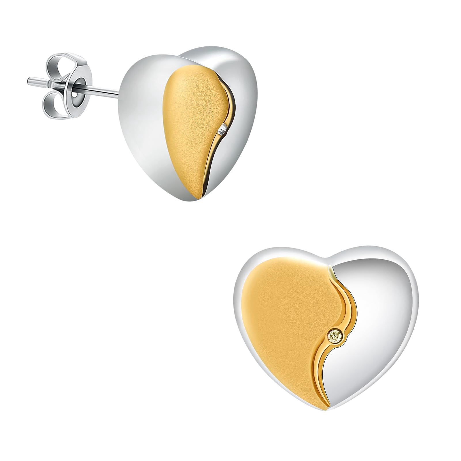 Cremation Jewelry for Ashes Heart Urn Ash Earrings for Ashes for Women ...