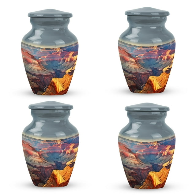 Cremation Statue Of Liberty With Flag The United States Human Ashes For ...