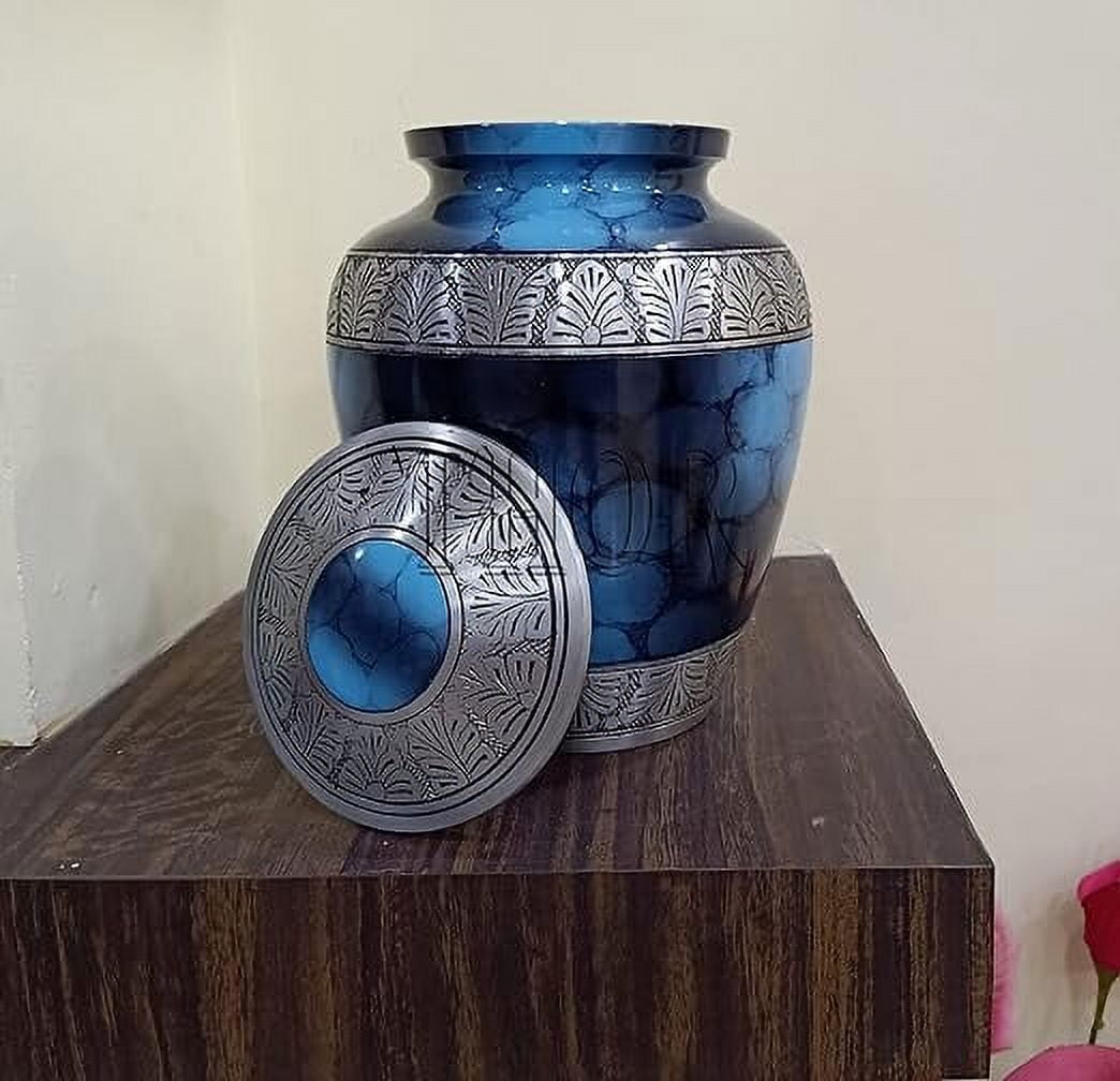 Cremation Urn Extra Large - Handcrafted Memorial Ashes Urn for Men ...