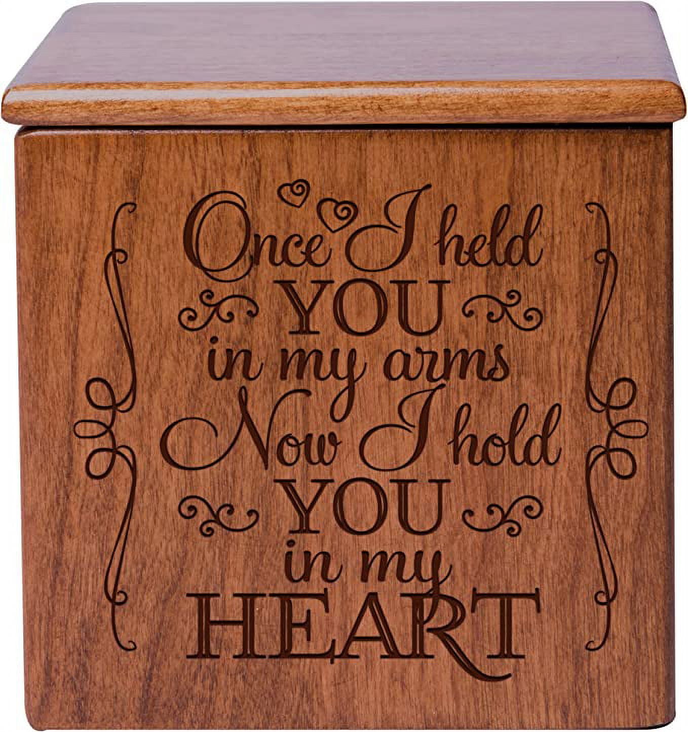 Cremation Urns for Human ashes - SMALL Funeral Urn Keepsake box for ...