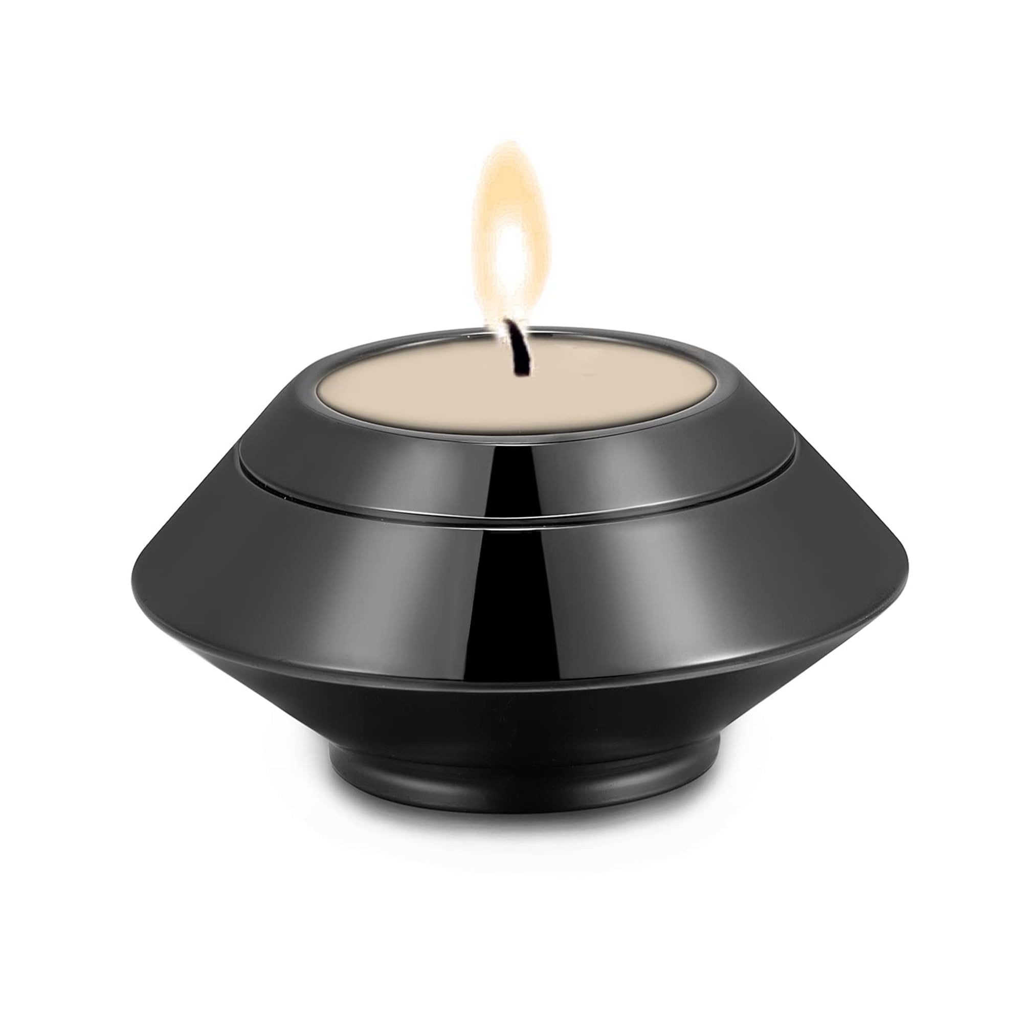 Cremation Urns for Ashes Stainless Steel Candle Ash Holder Keepsake Urn ...