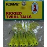 Creme Mini Tails Lures 10 Pack, Black Chart - Walmart.com