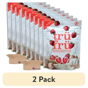 (3 pack) Tru Fru Chocolate & Creme Covered Hyper-Dried Fresh Fruit ...