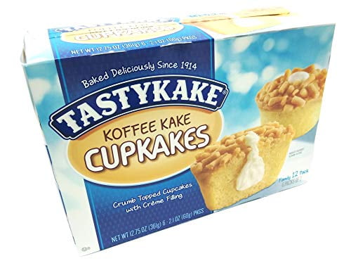 Creme Filled Koffee Kake Cupcakes | Philadelphia Coffee Cake ...