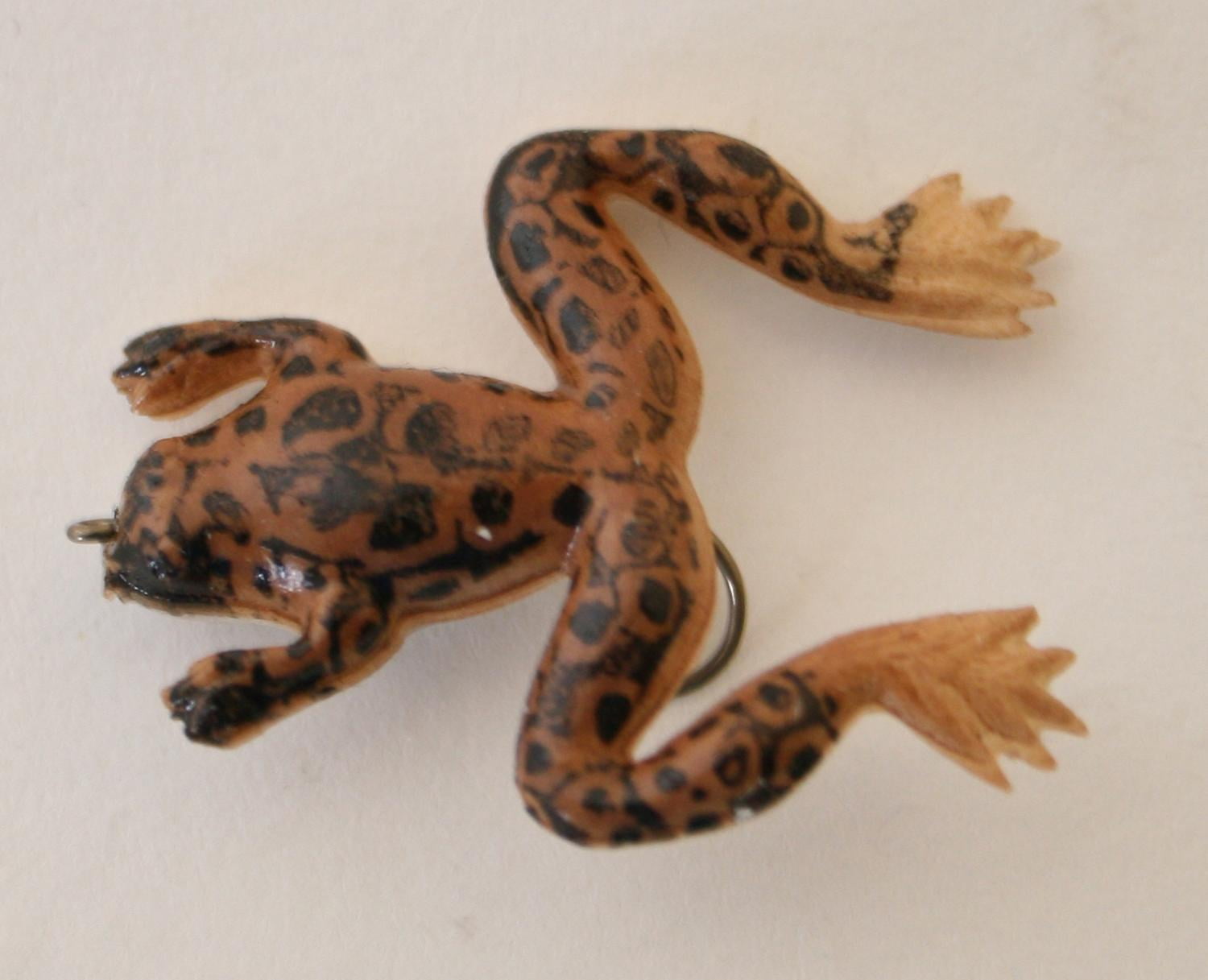 Creme Fishing Lure 5122-22 Medium Brown Frog 2 Per Pack - Walmart.com