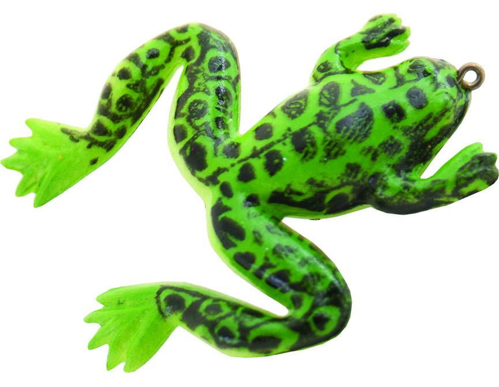 Creme Fishing Lure 5125-22 Medium Green Frog 2 Per Pack - Walmart.com