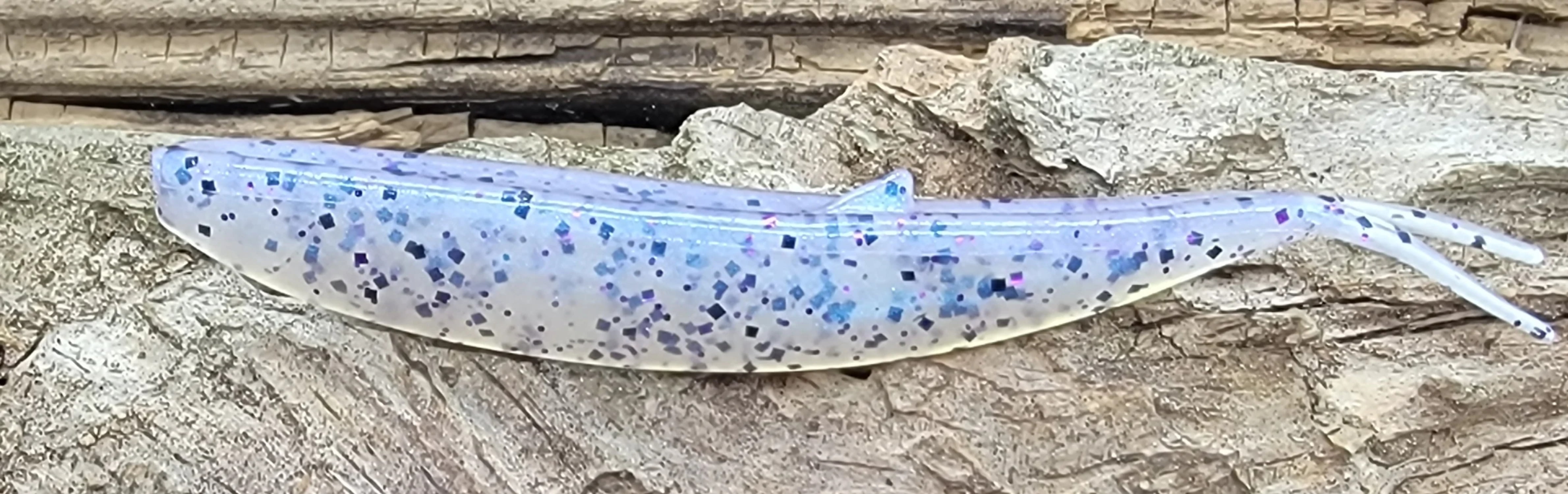 Creme Jerk Bait Rubber Fishing Lure - 5", Qty 10 - Creator of the ...