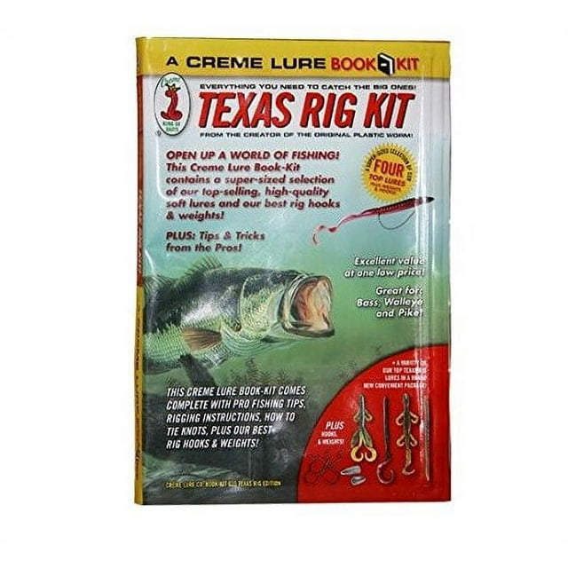 Creme Lure Book Kit Bass fishing - Walmart.com