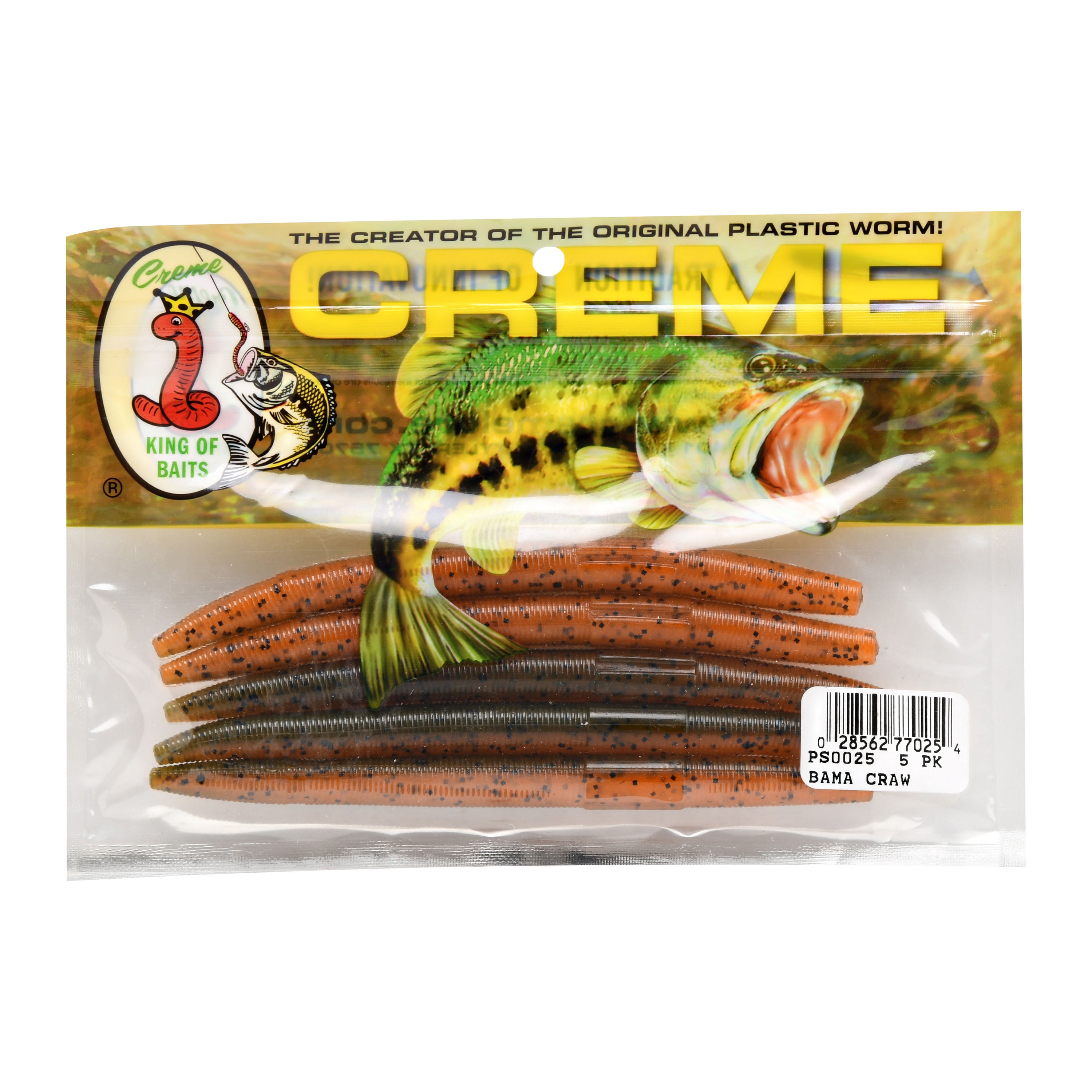 Creme Lure Creme Stick Fishing Lures for Bass - 3-Count - Walmart.com