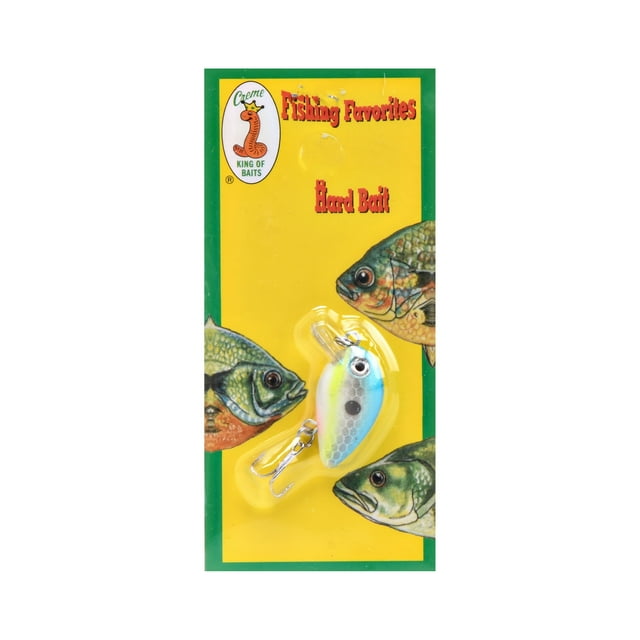 Creme Lure Ultra Light Crankbait Lure, Sexy Shad - Walmart.com