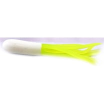 Creme Lure 1.5 Inch Mini Tail Tube Soft Plastic Fishing Lure, Orange ...