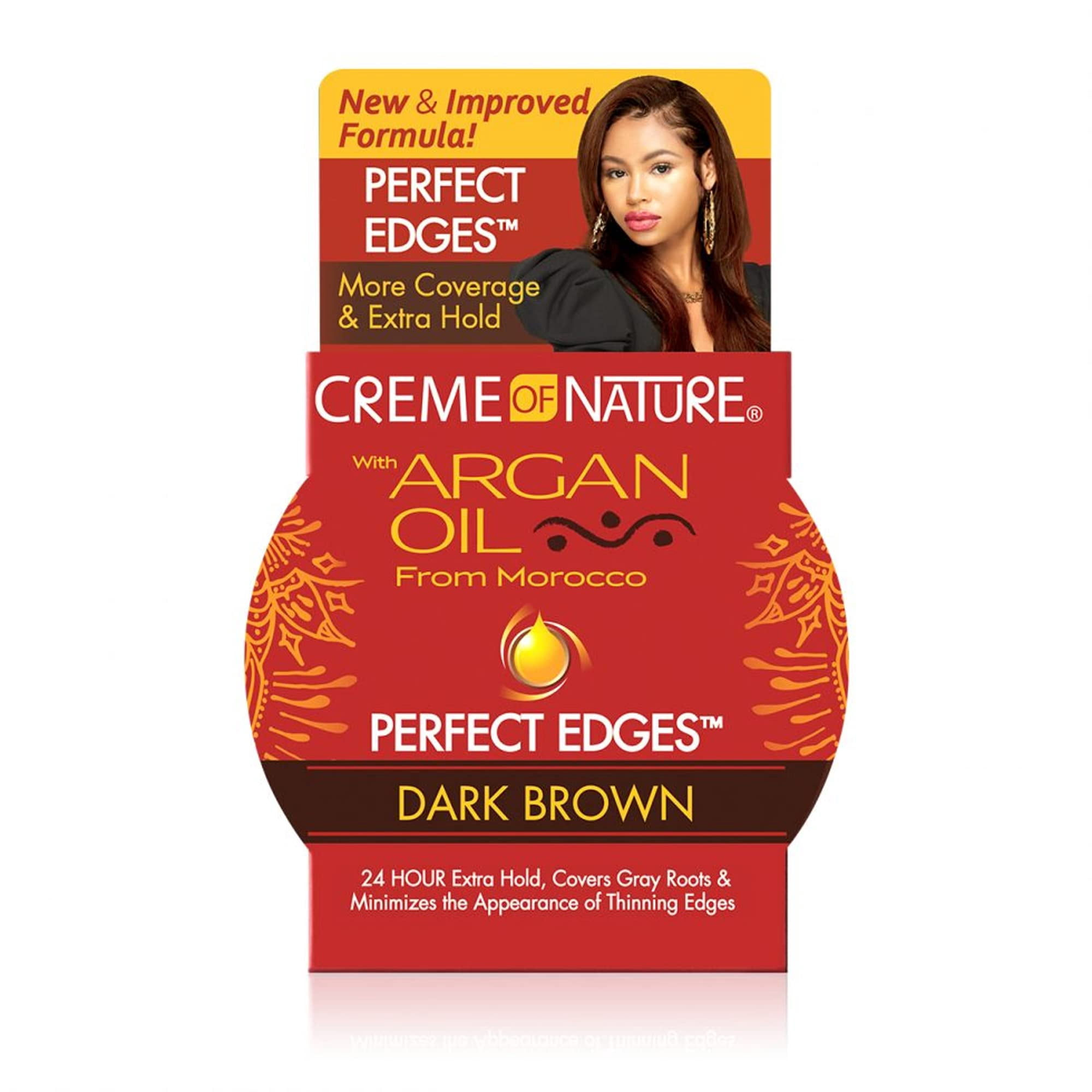 Creme Of Nature With Argan Oil From Morocco Perfect Edges Hair Gel, 24 ...