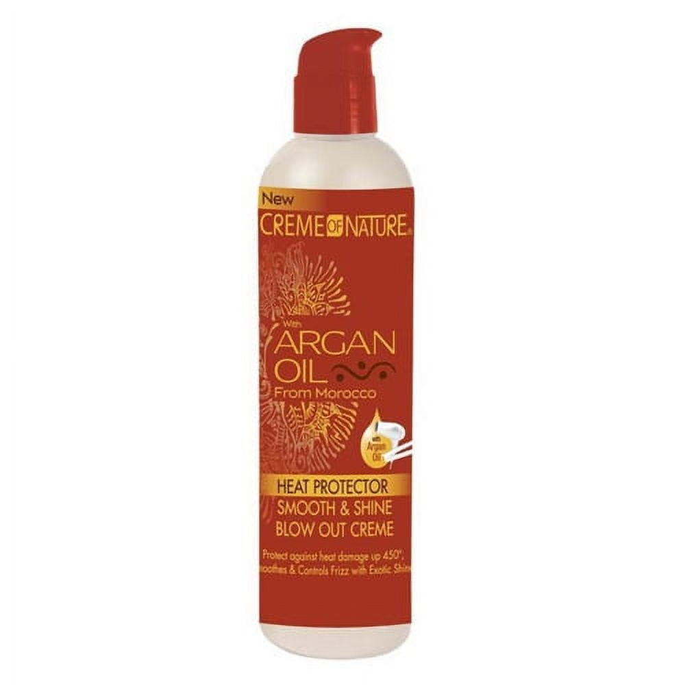 Creme Of Nature Argan Oil Heat Protector Smooth And Shine Blow Out ...